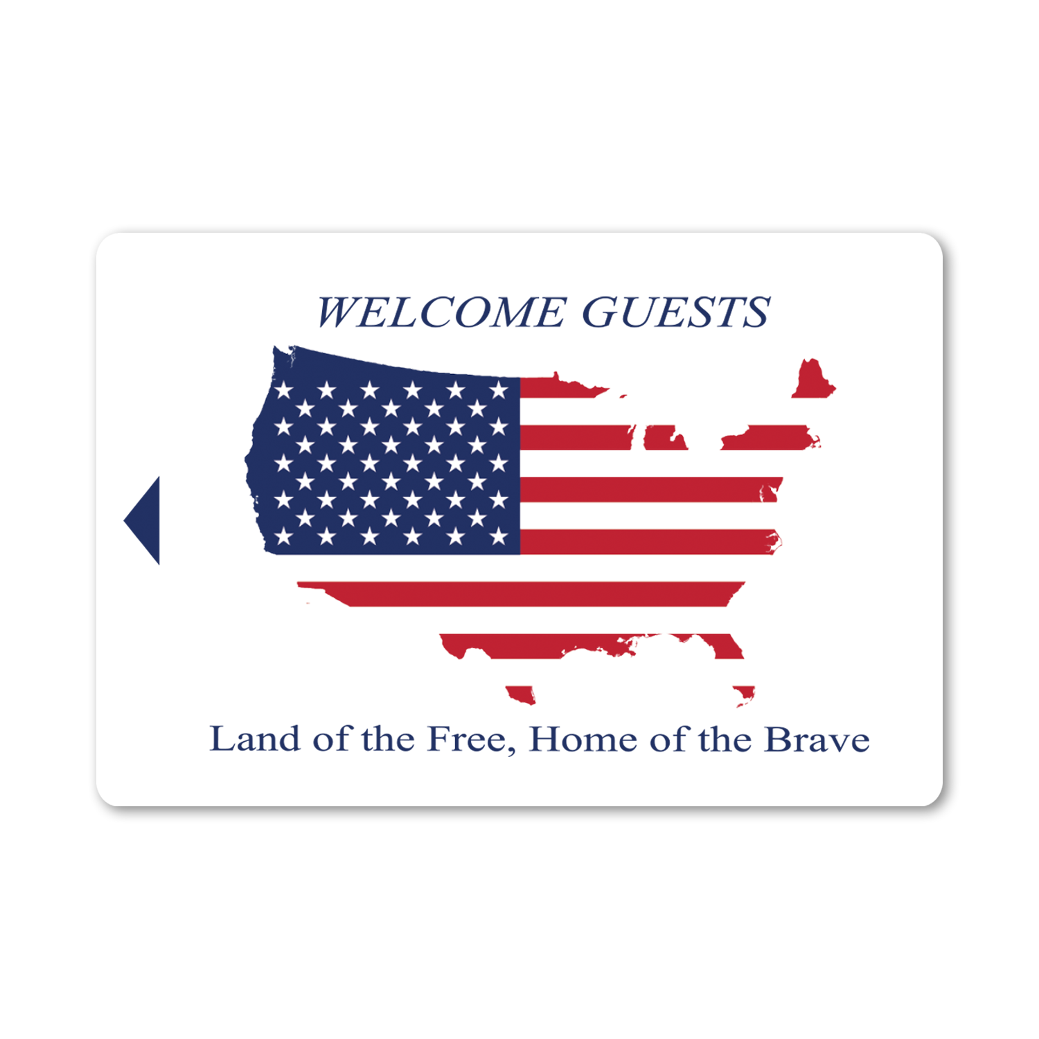 Generic Flag Map Magnetic Stripe Key Cards Box of 500 – Lock Tech Supply