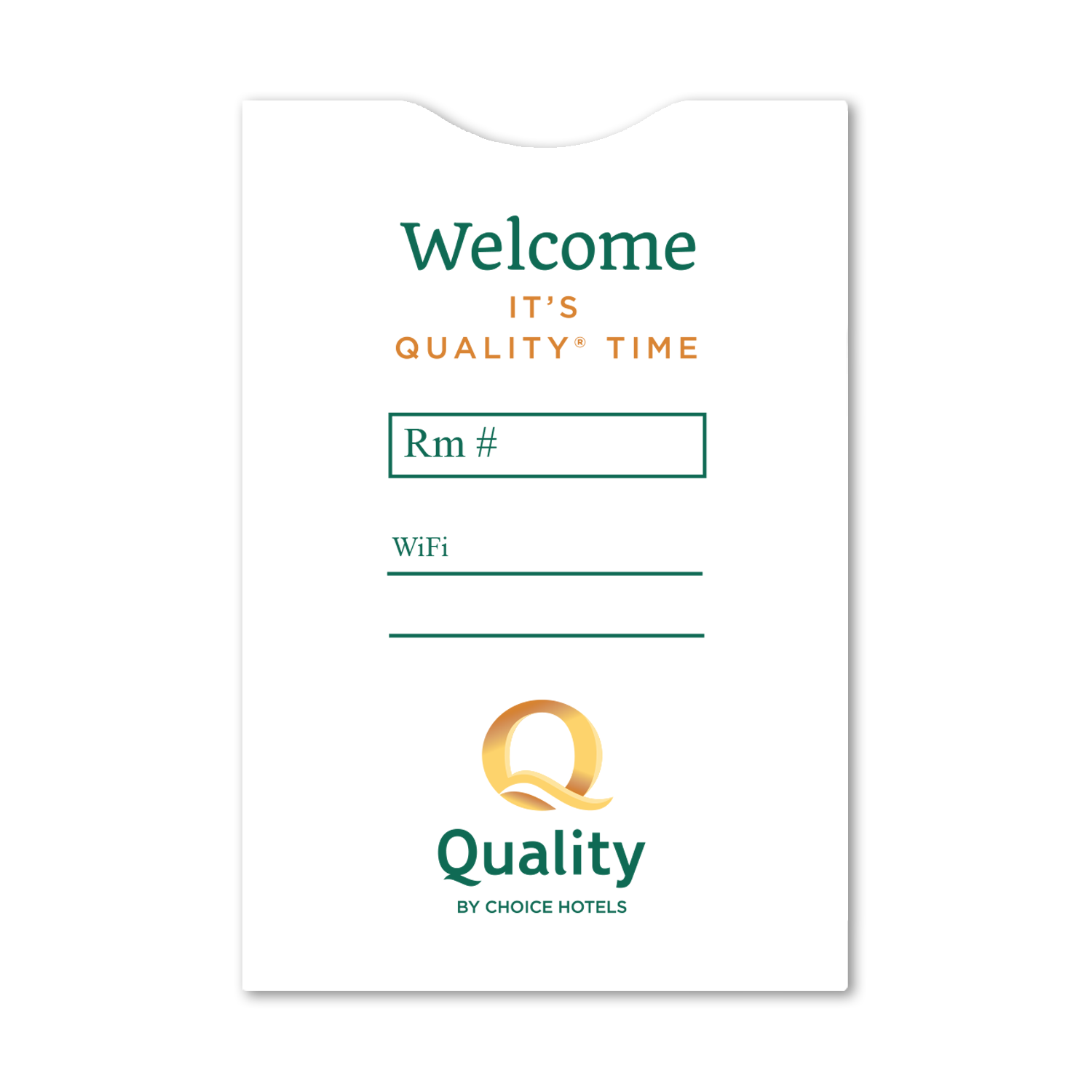 Quality Inn Key Card Envelopes Box of 1,000 – Lock Tech Supply