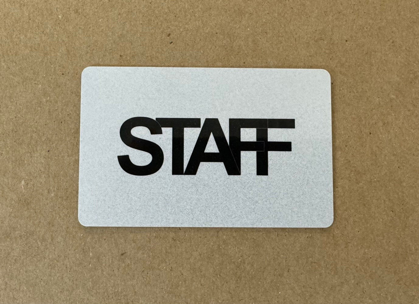 RFID Staff Silver Key Cards Each – Lock Tech Supply
